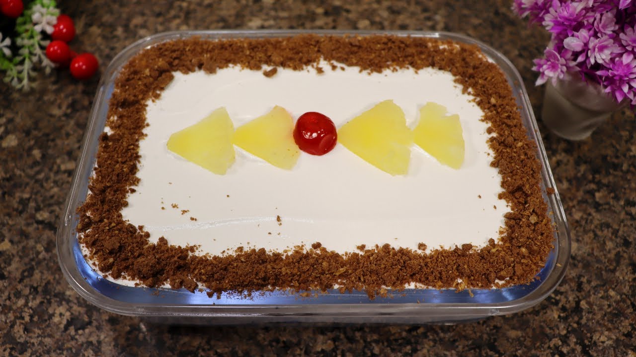 10 Minutes Cold Dessert | No Baking | No Oven | No Gelatine | Quick ...