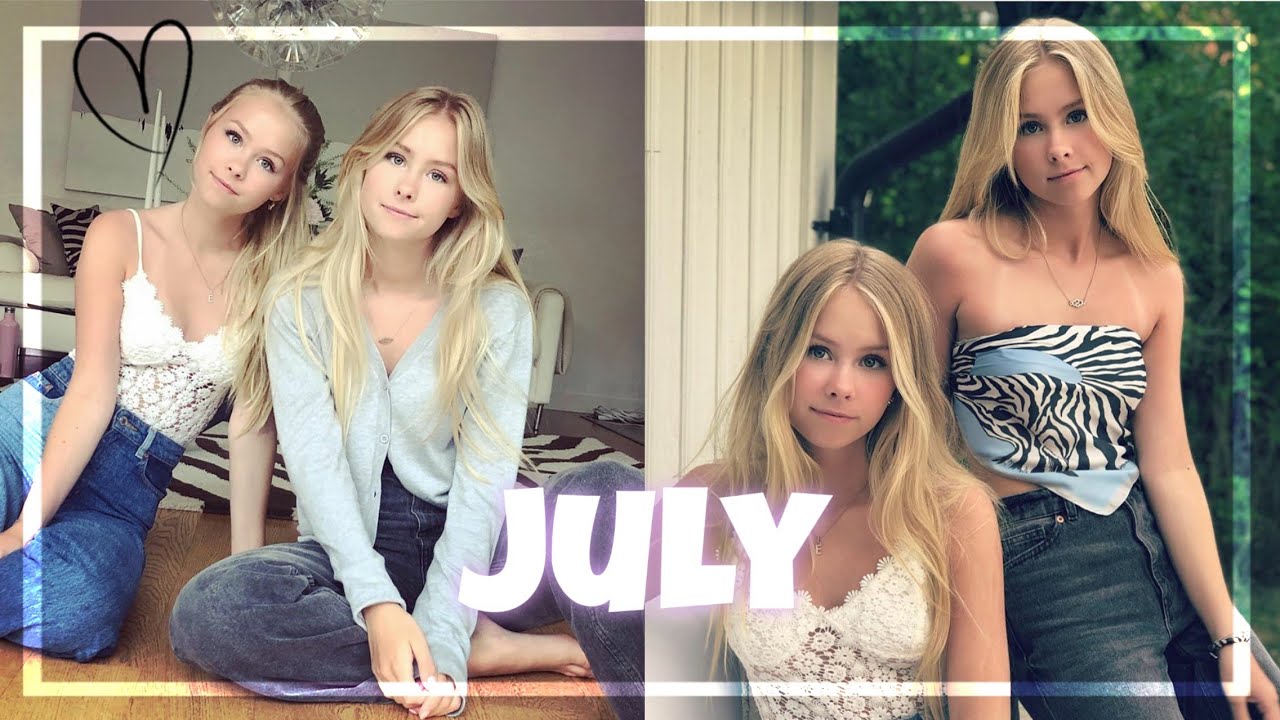 IZA AND ELLE - COMPILATION OF JULY! - YouTube