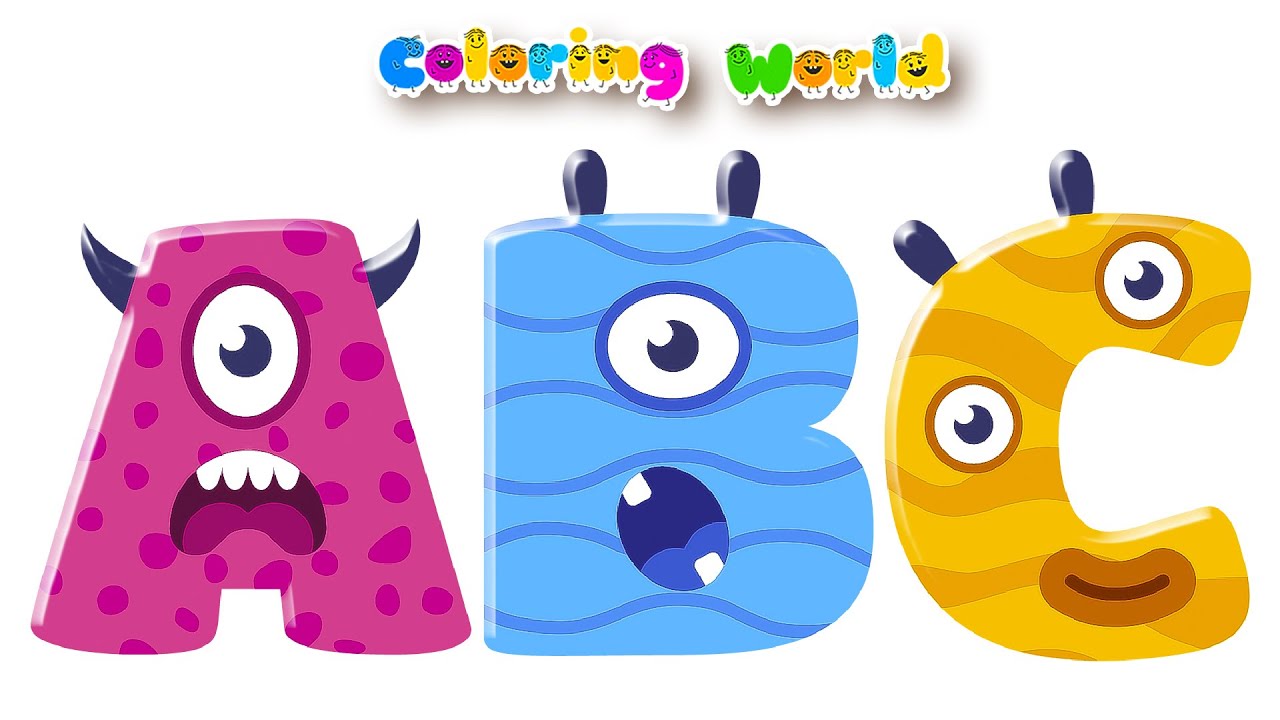 Colorful ABCs: Learn Alphabets with Fun Coloring | ABCD Alphabet for ...