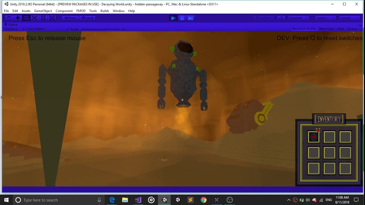 Idle Anim for Robot - YouTube