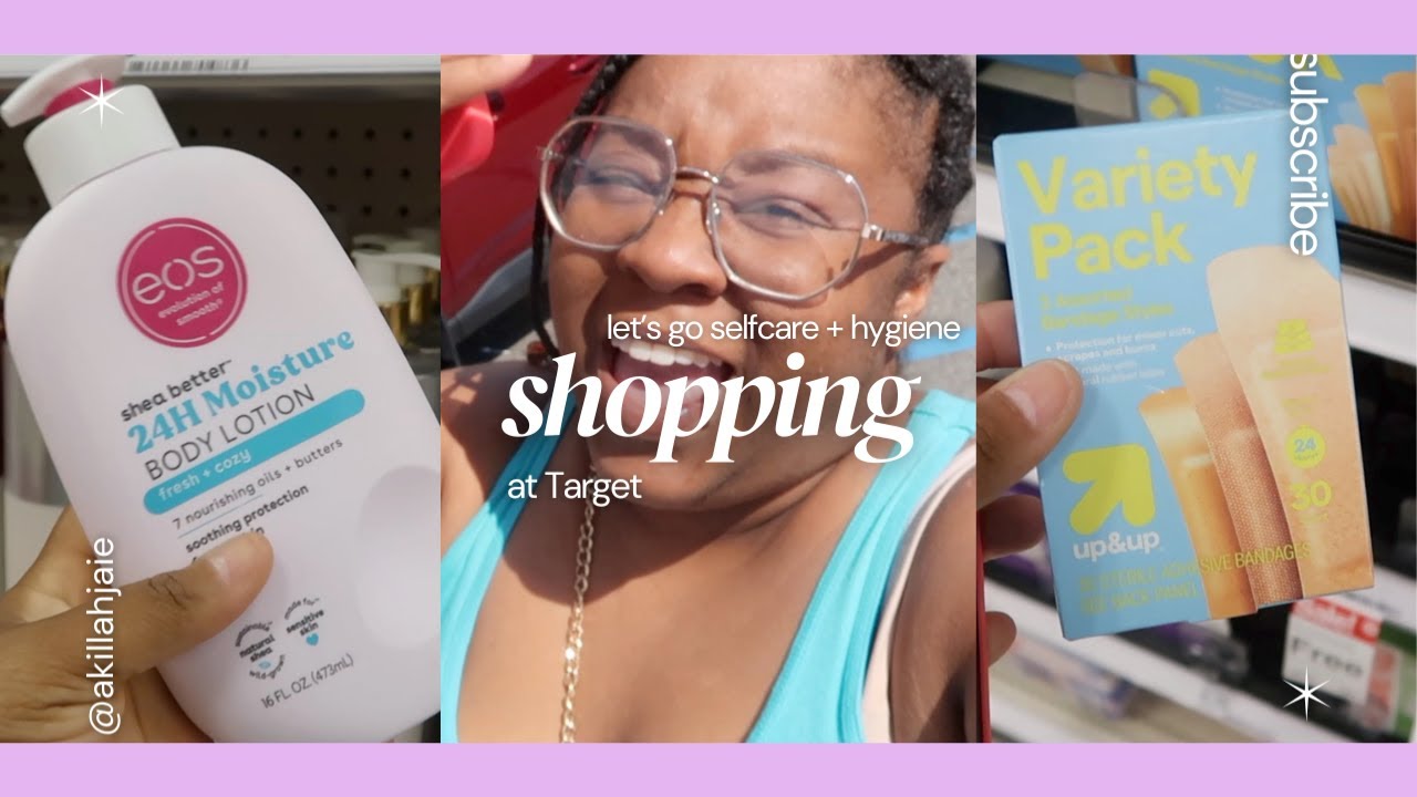 let's go self care + hygiene shopping at Target - YouTube