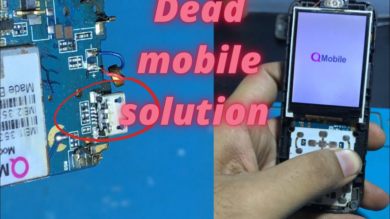 Qmobile Dead solution#Dead mobile solution#Any keypad mobile dead ...