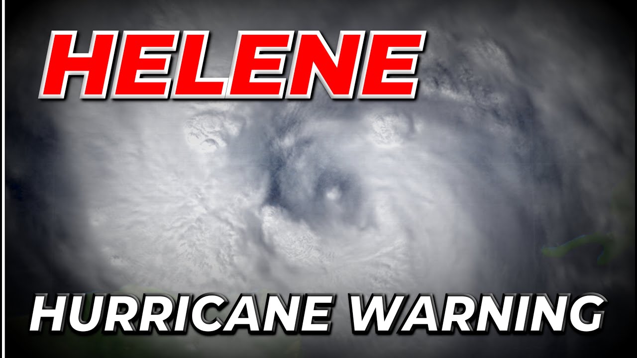 Hurricane Helene strengthening as storm surge threat increases - YouTube