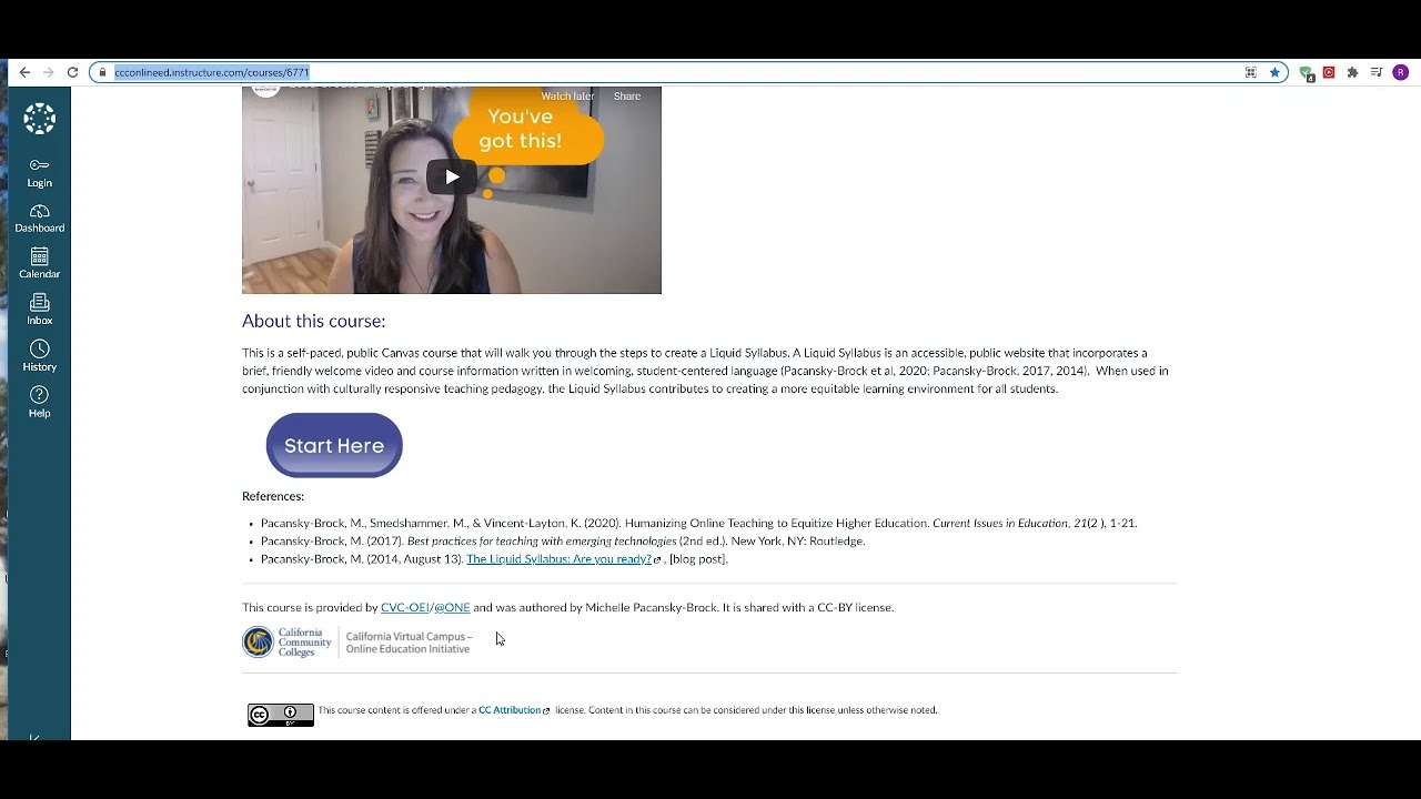 The Liquid Syllabus - Connecting with Your Students - YouTube