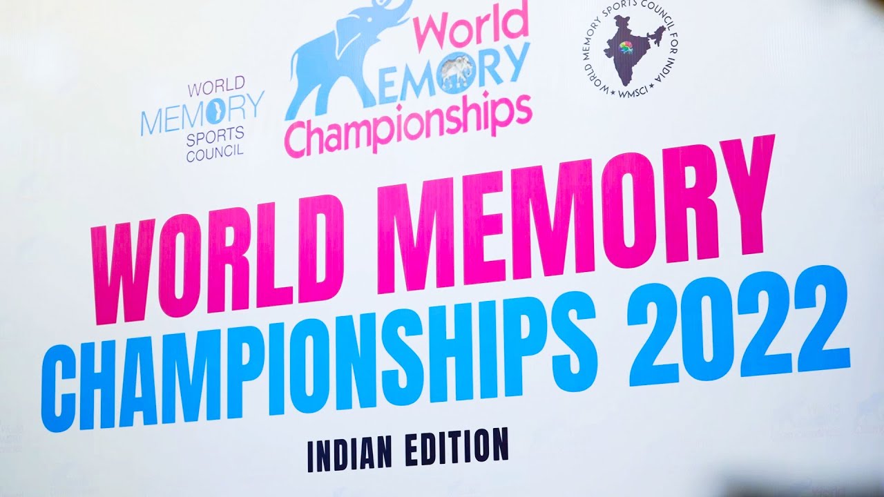 World Memory Championships 2022 (Indian Edition) | WMSC | Bengaluru ...