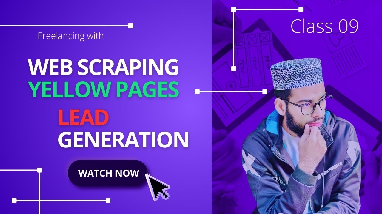 Class 9 | Web Scraping | YELLOW PAGES Lead Generation | Waliullah Noman - YouTube
