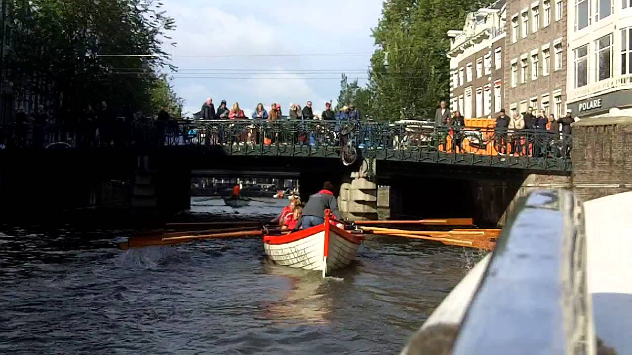 27e Grachtenrace Amsterdam 89 De Spieringen Dames 3 - YouTube