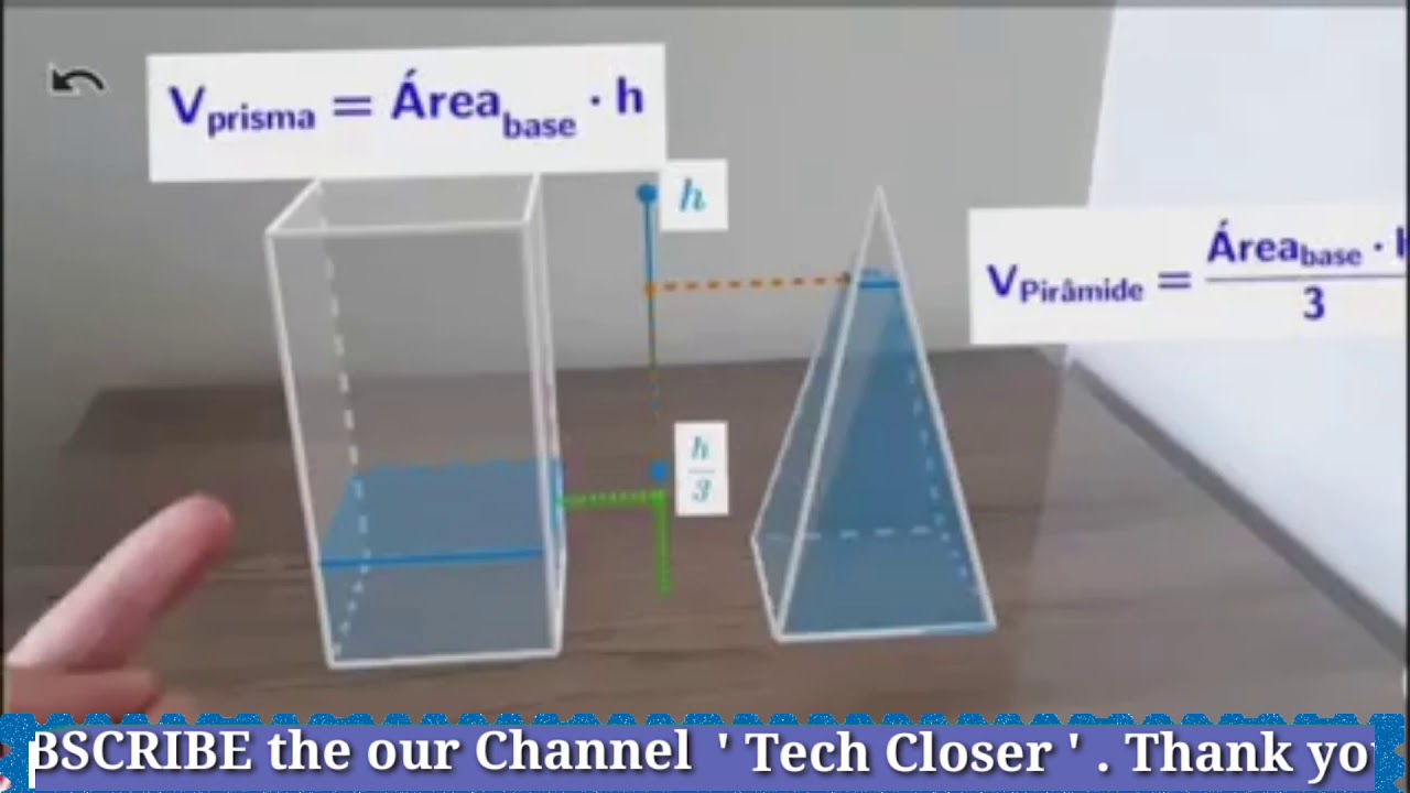 Relation Between Volume of Rectangular Prism & Pyramid. - YouTube