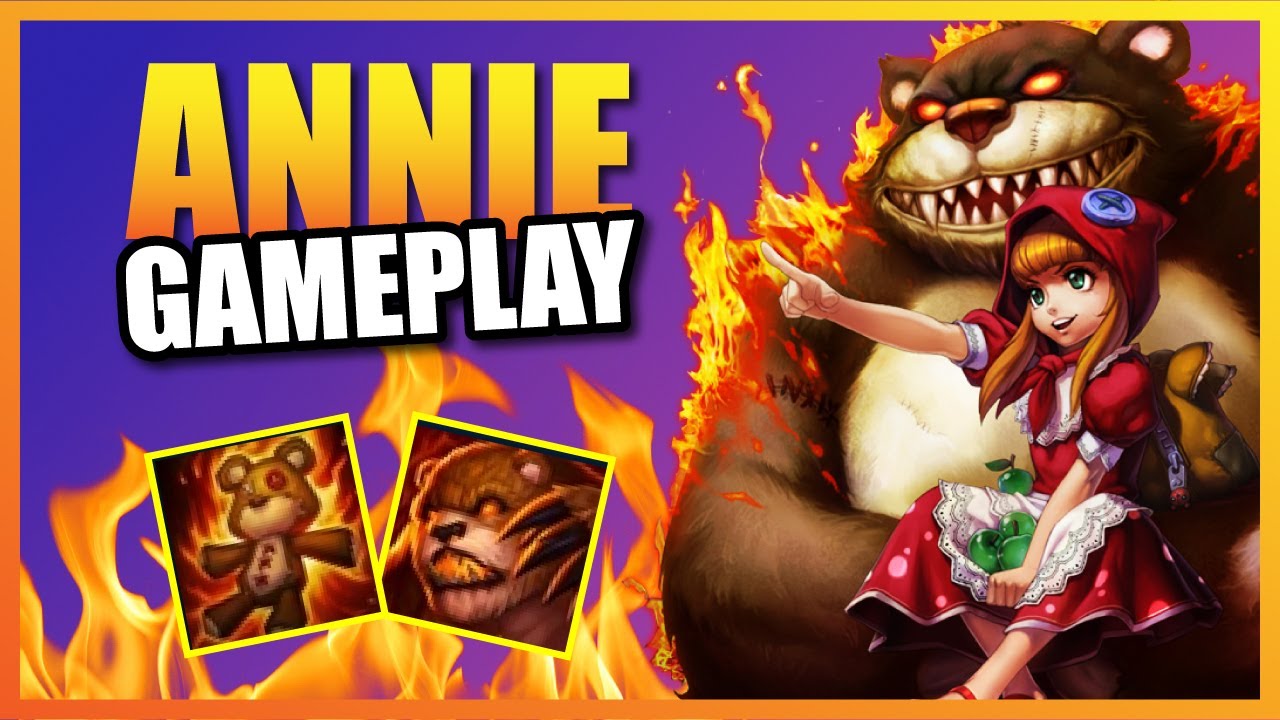 Annie Gameplay League of Legends #1 #leagueoflegends #gameplay - YouTube