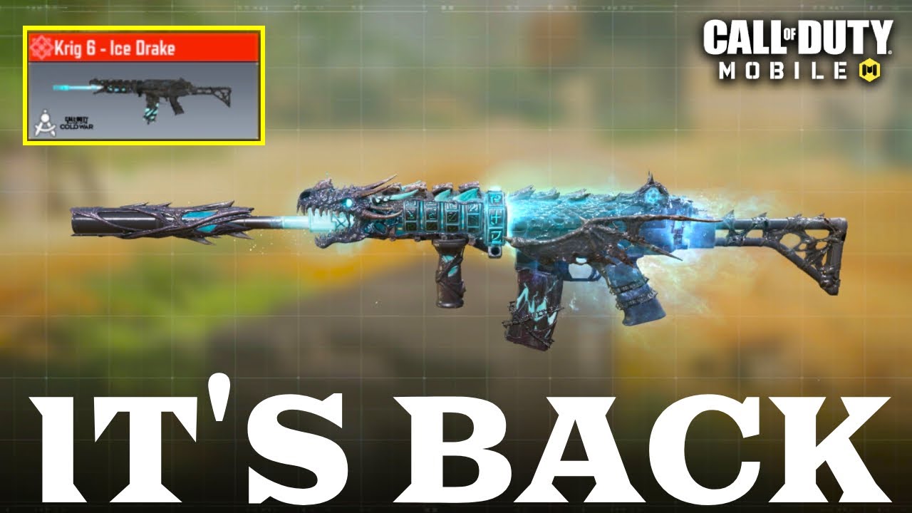Finally the most Popular Mythic Krig 6 is Back in COD Mobile | Best ...