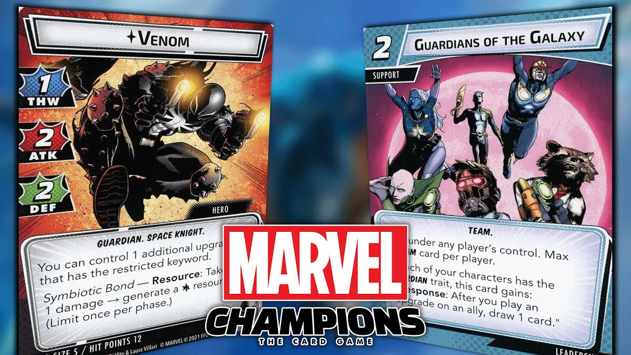 Marvel Champions Venom vs Expert Drang Live Replay - YouTube