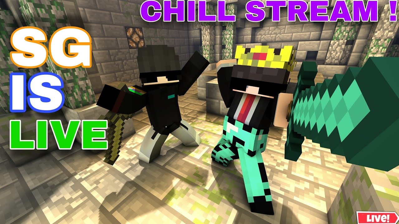 Minecraft Chill Stream 🫠 Playing With Subs ☺️ Come AND Play With Me 😀 ...