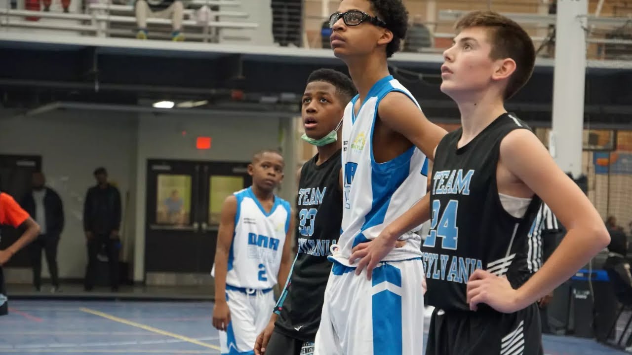 DNA ELITE vs TEAM PENNSYLVANIA (6th Grade) MARQUEE HOOPS Session 1 ...