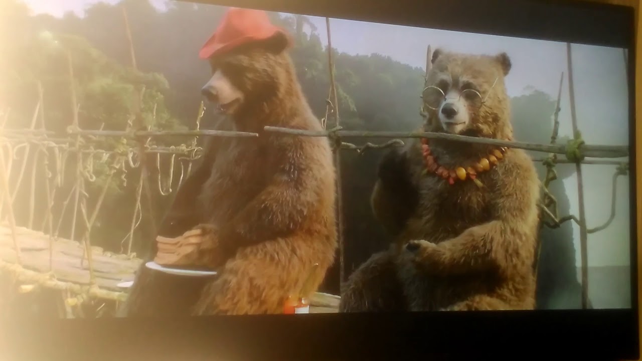 Watching Paddington with my mom. - YouTube