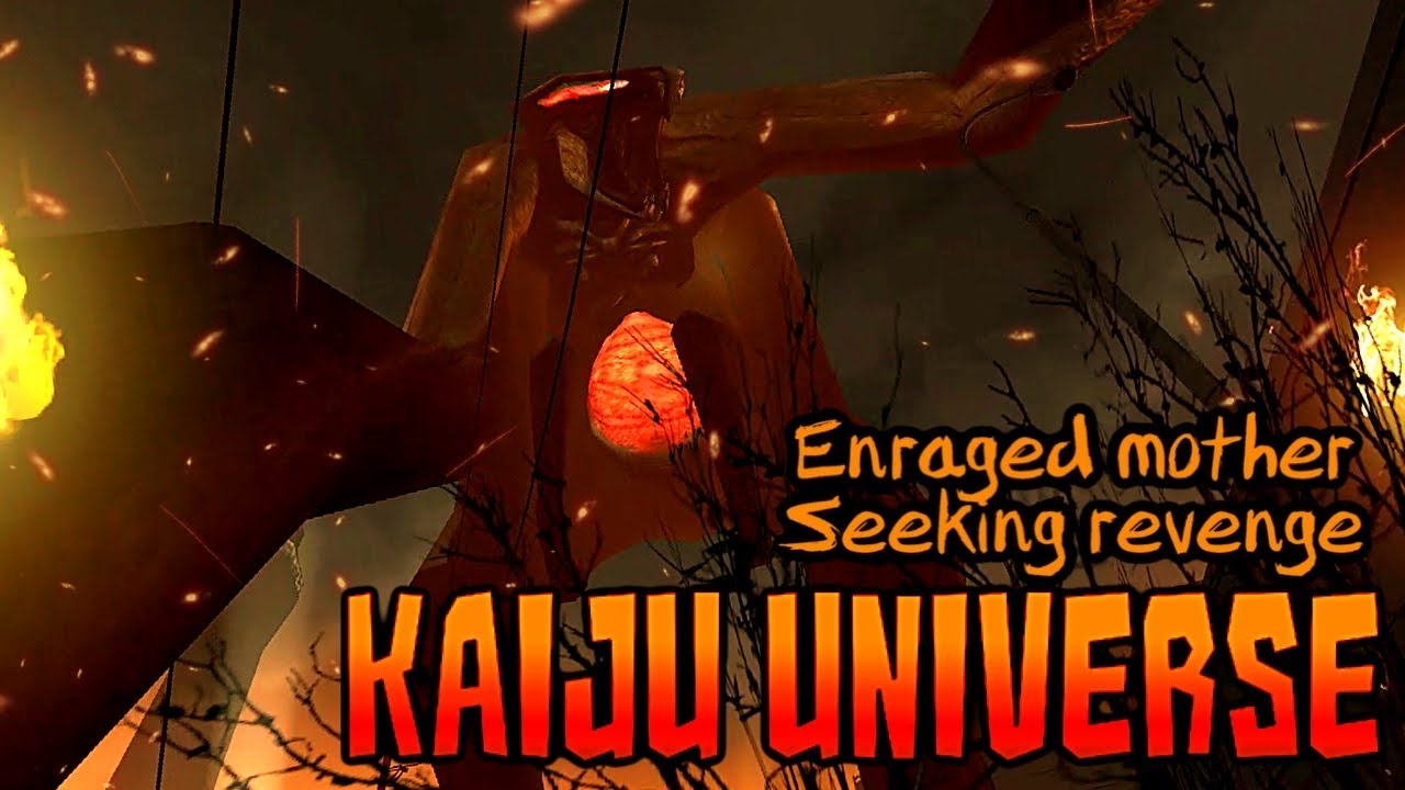 Kaiju universe: female muto…an enraged mother seeking revenge - YouTube