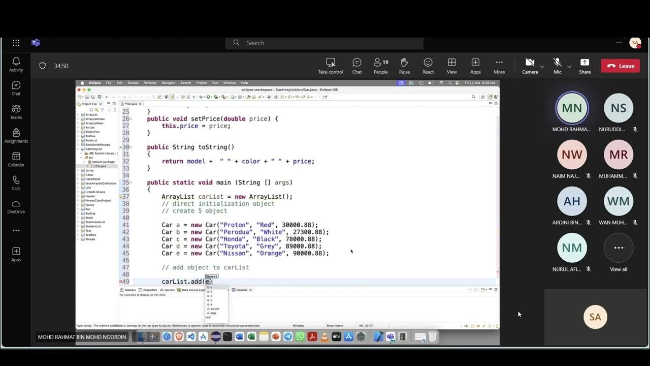 ArrayList 2 - YouTube