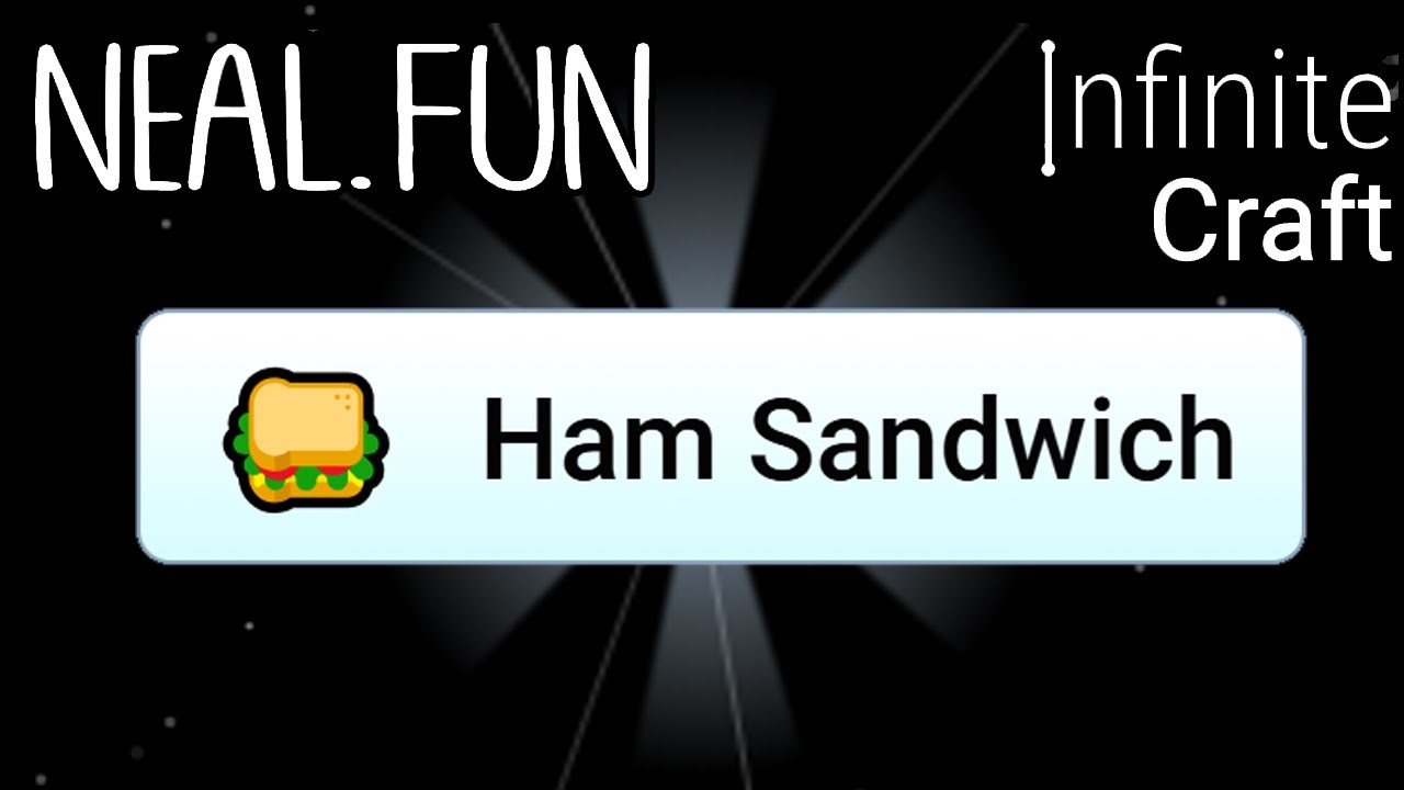How to Make Ham Sandwich in Infinite Craft | Get Ham Sandwich Infinite ...