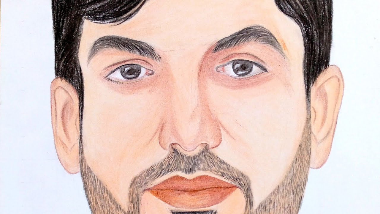 colorful sketching of face! #art #drawing #sketch #pincelchallenge # ...