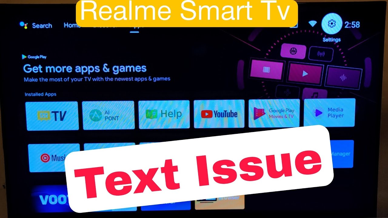 Realme Smart Tv Fix Text Problem Solve || High Contrast Text 2022 - YouTube