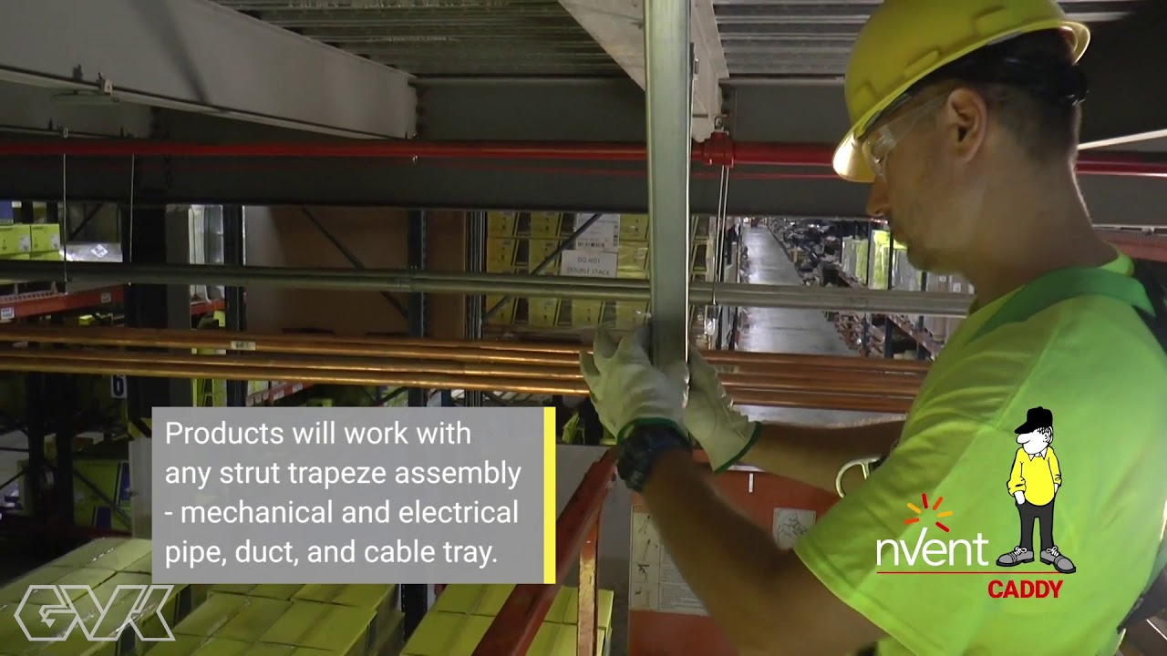 Seismic Bracing Systems nVent CADDY Lateral Rigid Bracing STRUT for ...