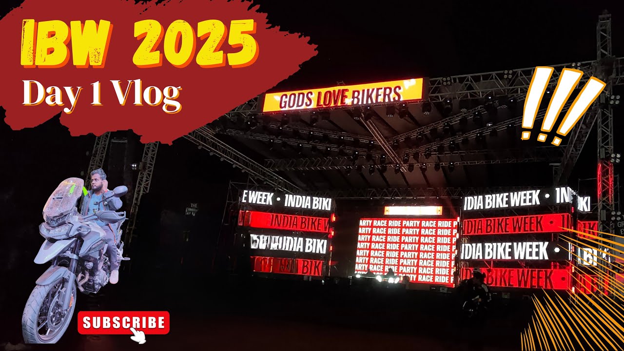 IBW 2025 Day 1 Experience | Pulsar Show, DJ Night & Rider Festival ...