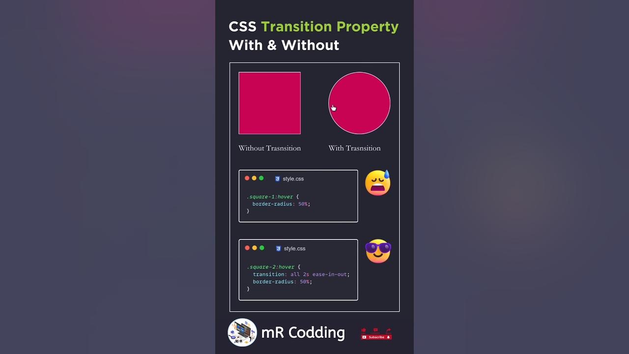 CSS TRANSITION #shorts #trending #coding #shortvideo #viral #html #webanimation #htmlcss # ...