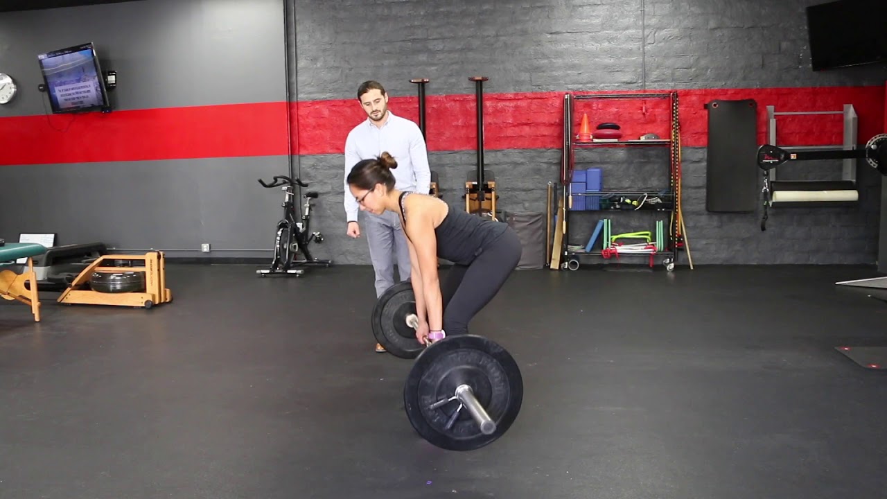 Physio U Sports Health Hartman Deadlift - YouTube