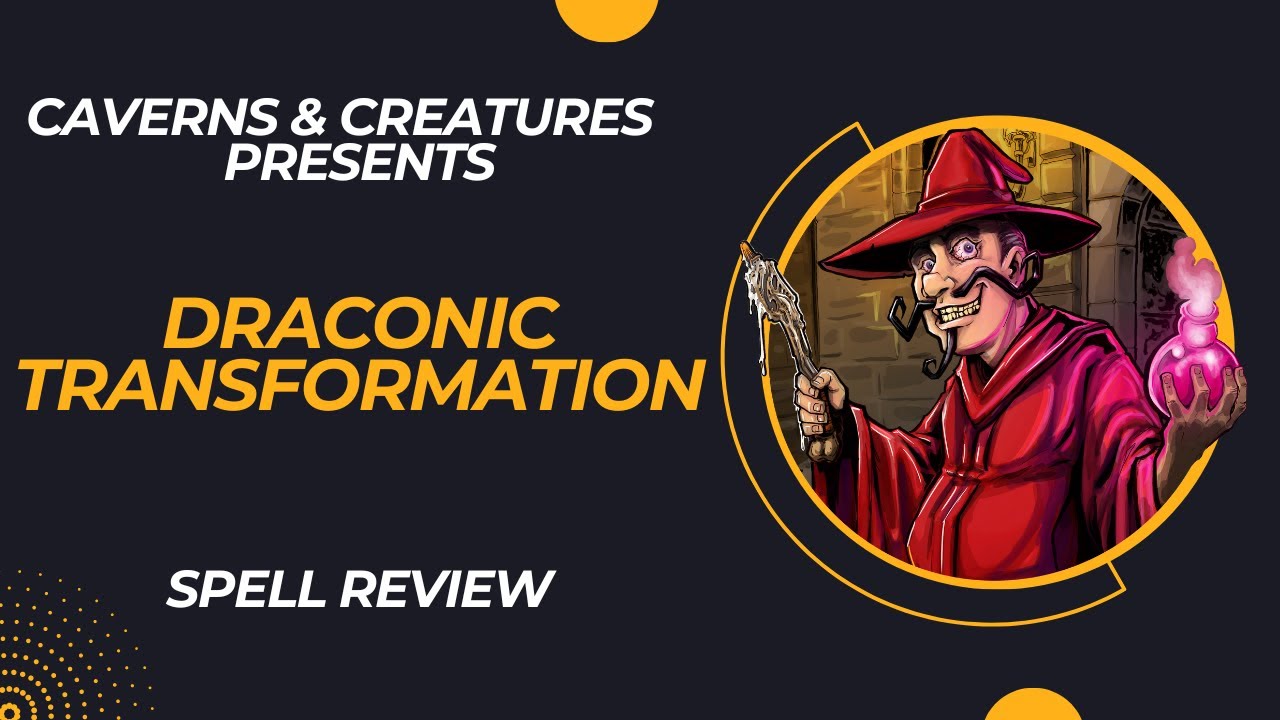 Draconic Transformation 5e: Do You Grow a Cloaca? - YouTube