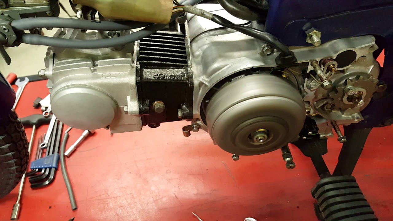 Honda C50 Super CUB First Start After Rebuild - YouTube