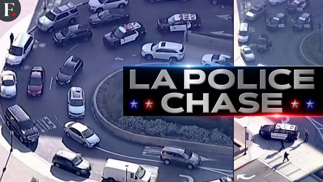 High-Speed Dramatic Police Chase Through Los Angeles Streets | FPNews ...