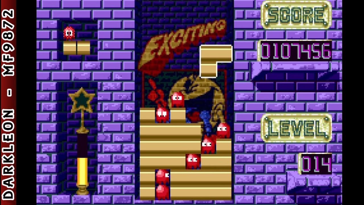 Game Boy Advance - Pac-Man Collection - Pac-Attack © 2001 Namco ...