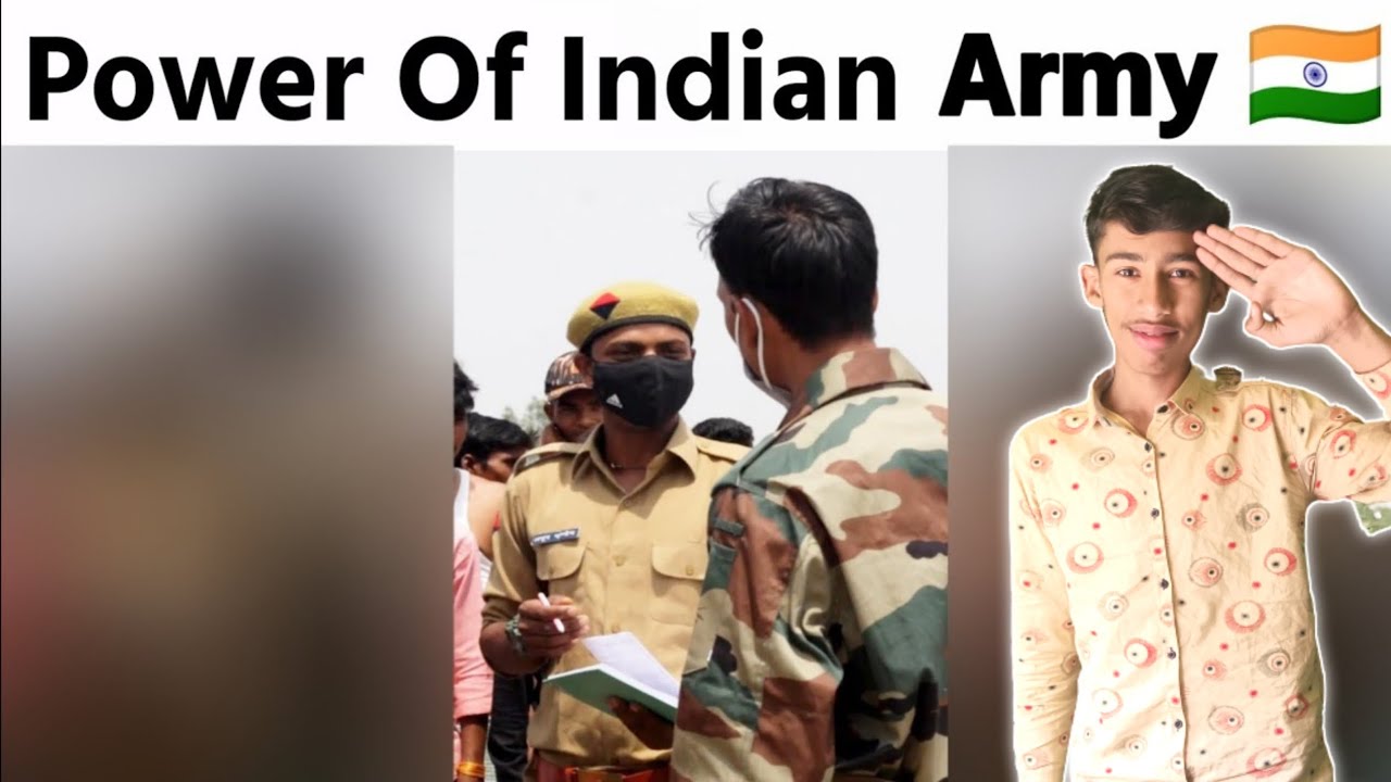 Pakistani reaction by Police constable vs Indian army@chandbaigreacts ...