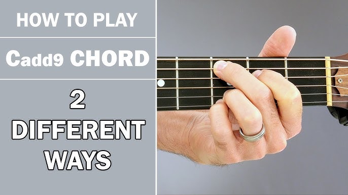 Cadd9 Chord Guitar