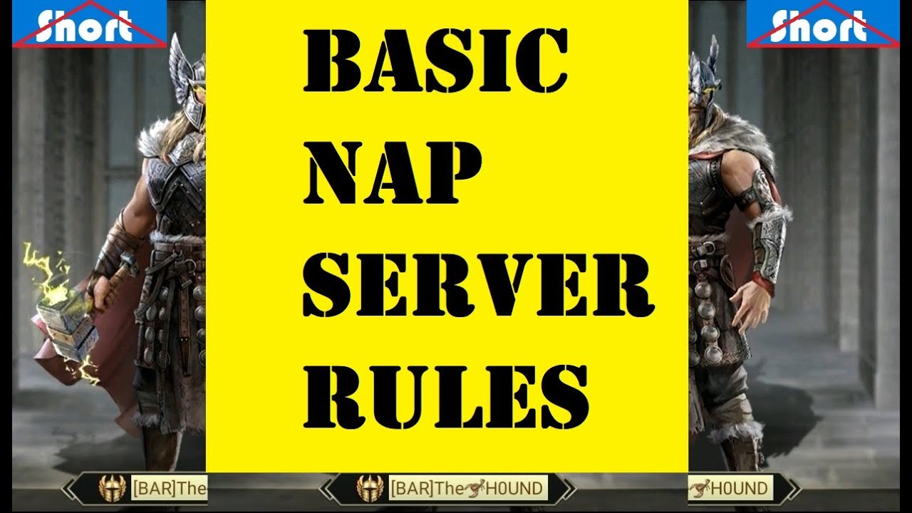 Evony In 60s: Basic NAP server Rules - YouTube