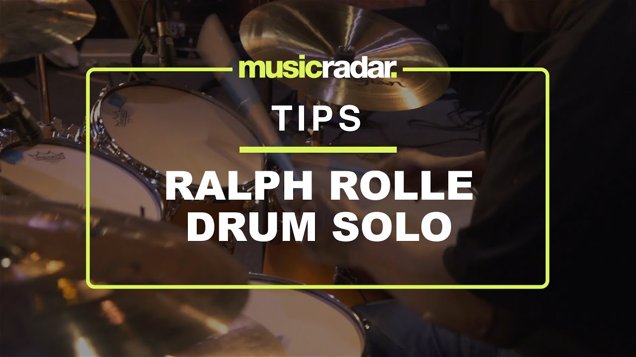 Chic drummer Ralph Rolle drum masterclass - Part 6: Drum solo & outro ...