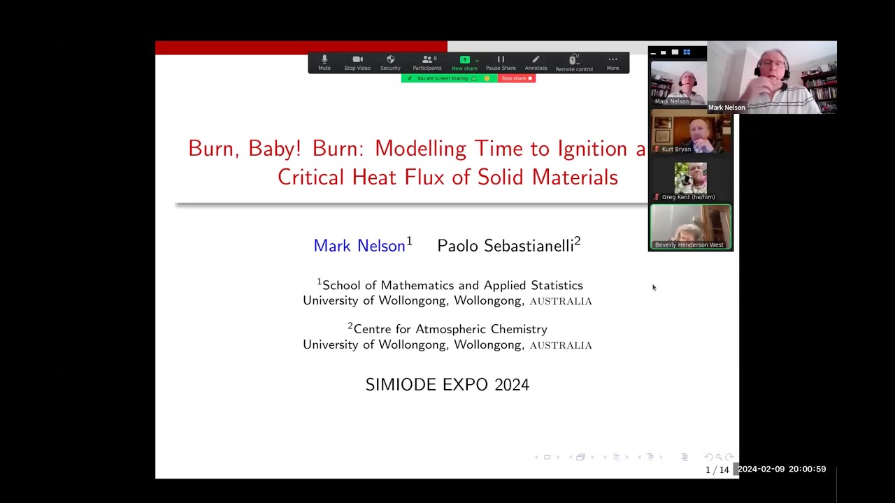 Burn, Baby! Burn: Modelling Time to Ignition and the Critical Heat Flux of Solid Materials - YouTube