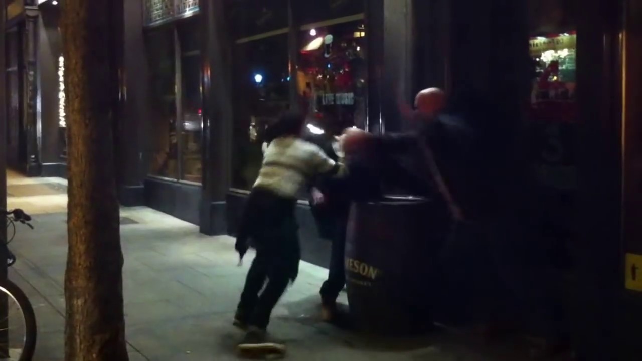 Street Fight - Temple Bar Dublin - YouTube