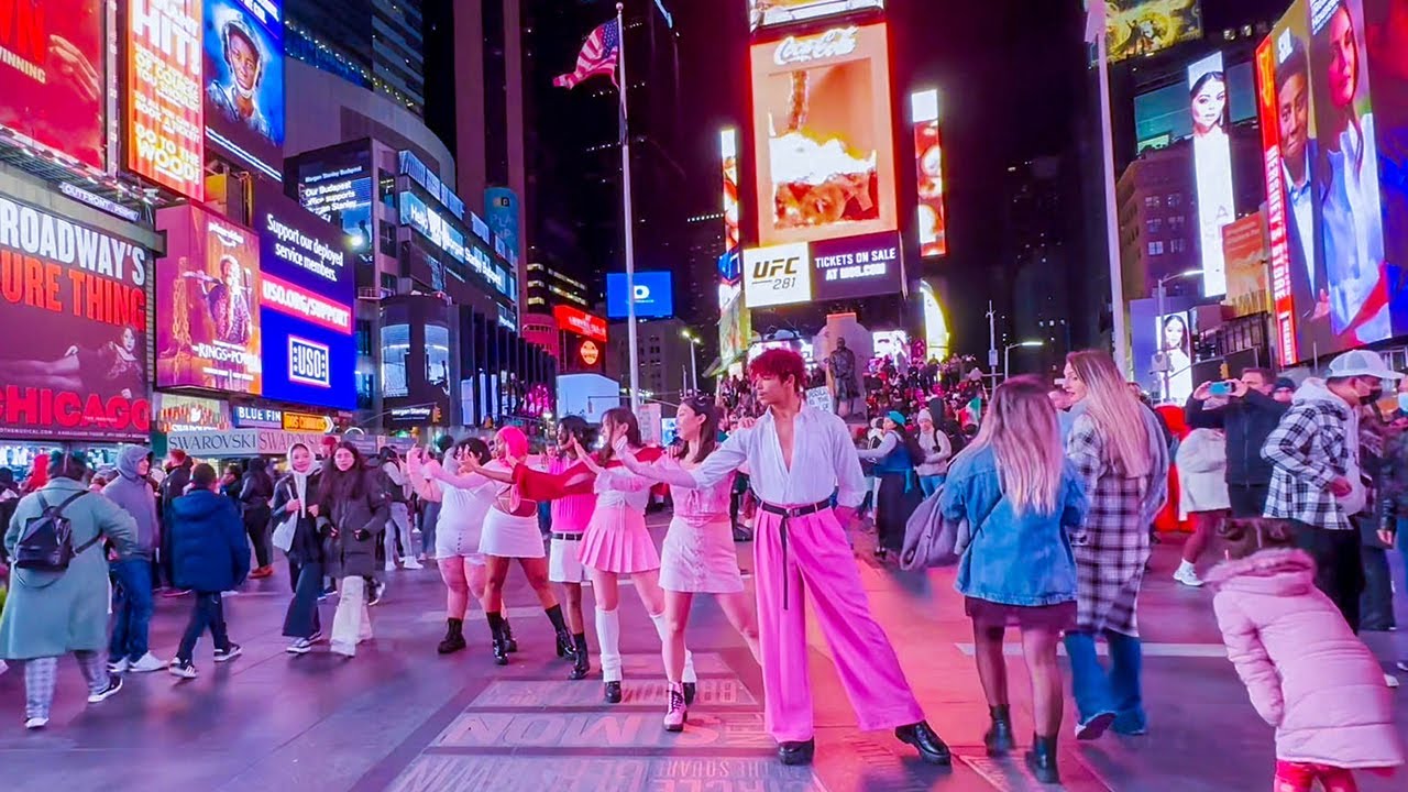 NEW YORK Walking Tour Times Square night MANHATTAN USA 🗽 🇺🇸 NYC Trip ...