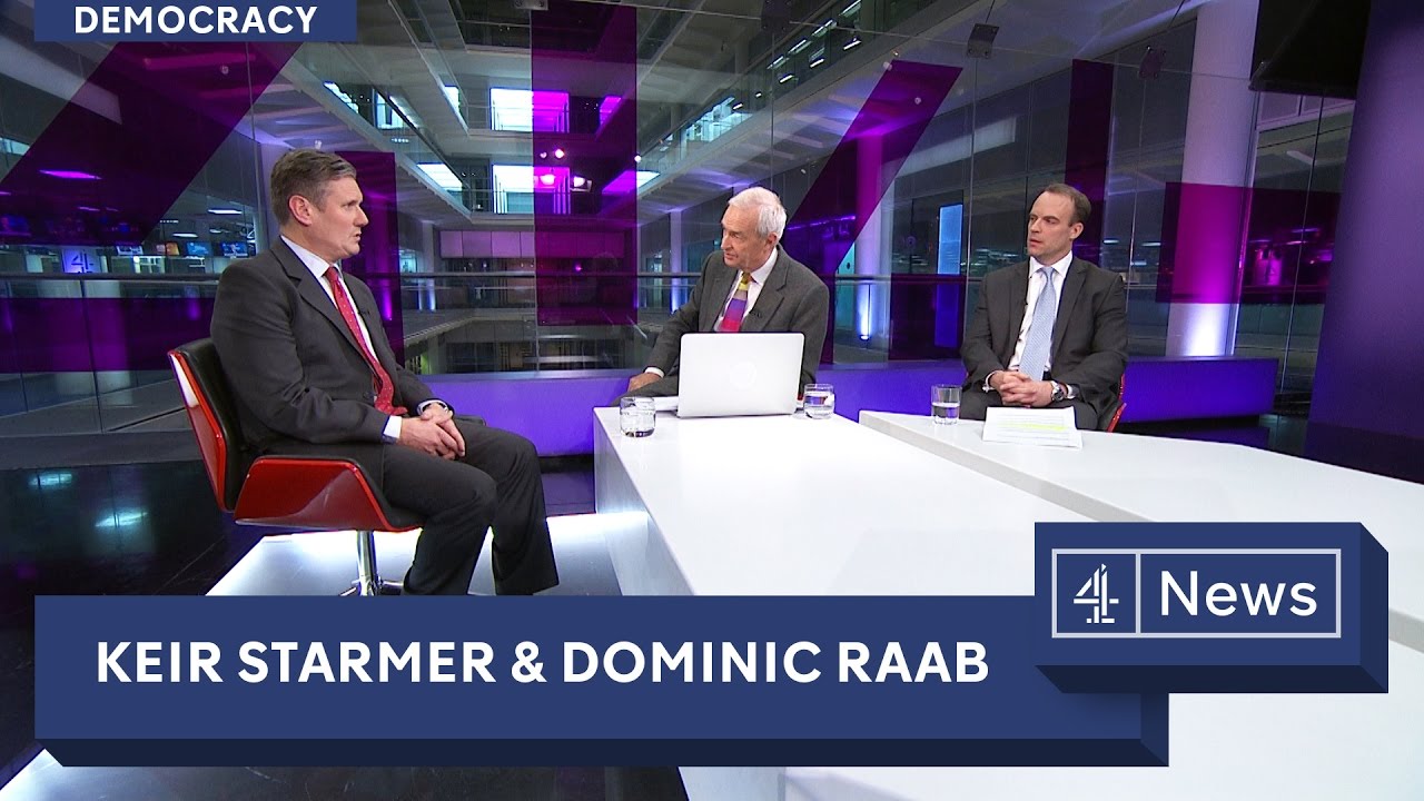 Interview with Keir Starmer and Dominic Raab - YouTube