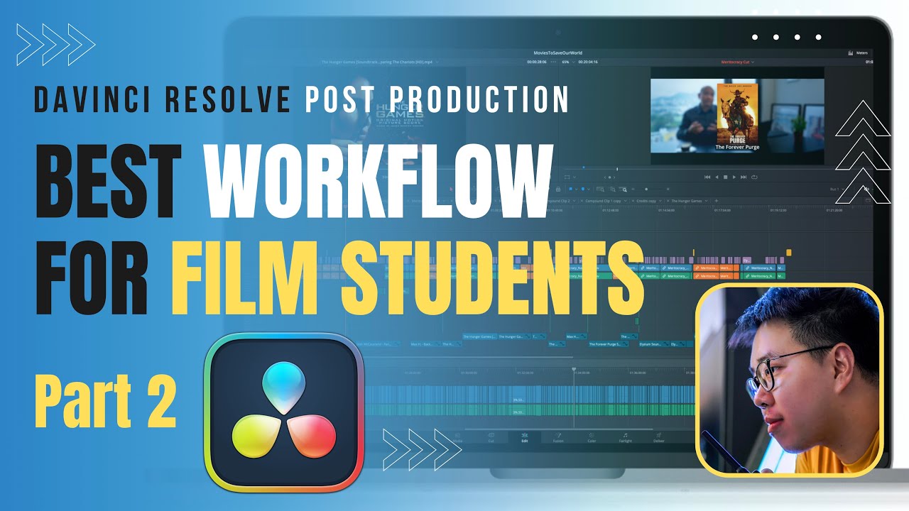 Davinci Resolve Best Post-Production Workflow for Film Students Part 2 ...