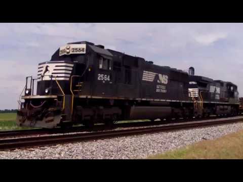 NS 61K @ FLINT, IN 5 29 18 NS 2564 NS 9769 - YouTube