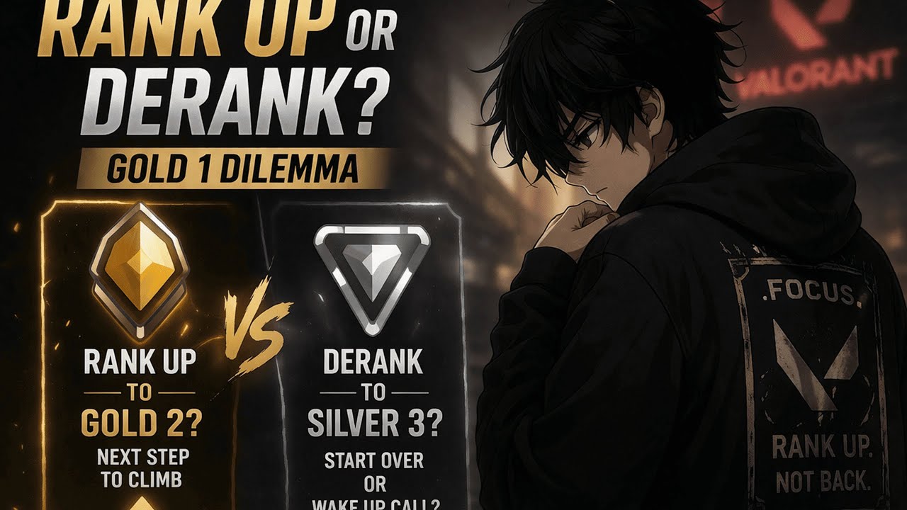 RANK UP OR DERANK? 😰 Gold 1 to Gold 2 or Silver 3! | Valorant Clutch ...
