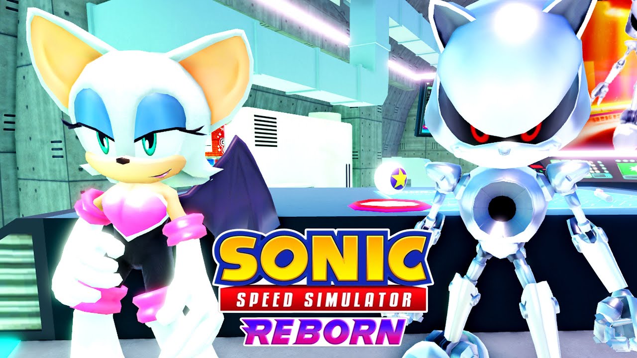 Unlocking Rouge the Bat & Chrome Metal Sonic in Sonic Speed Simulator ...