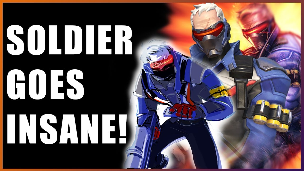 Overwatch Funny 3v3 Moments - Soldier has goes ham! - YouTube