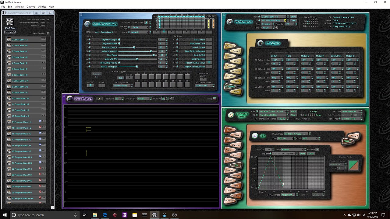 KARMA Kronos CC Offsets - YouTube