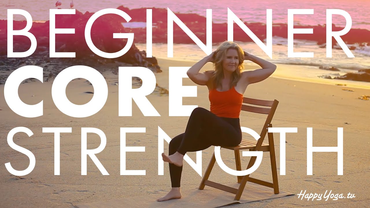 Feeling Unsteady? Gentle Core Strength Chair Yoga for Beginners ...