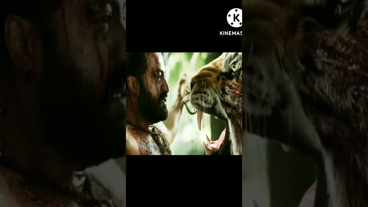 NTR ENTRY SCENE 🔥 VERY POWERFUL ANIMAL TIGER RRR🔥 Veeranij fire 🔥 - YouTube