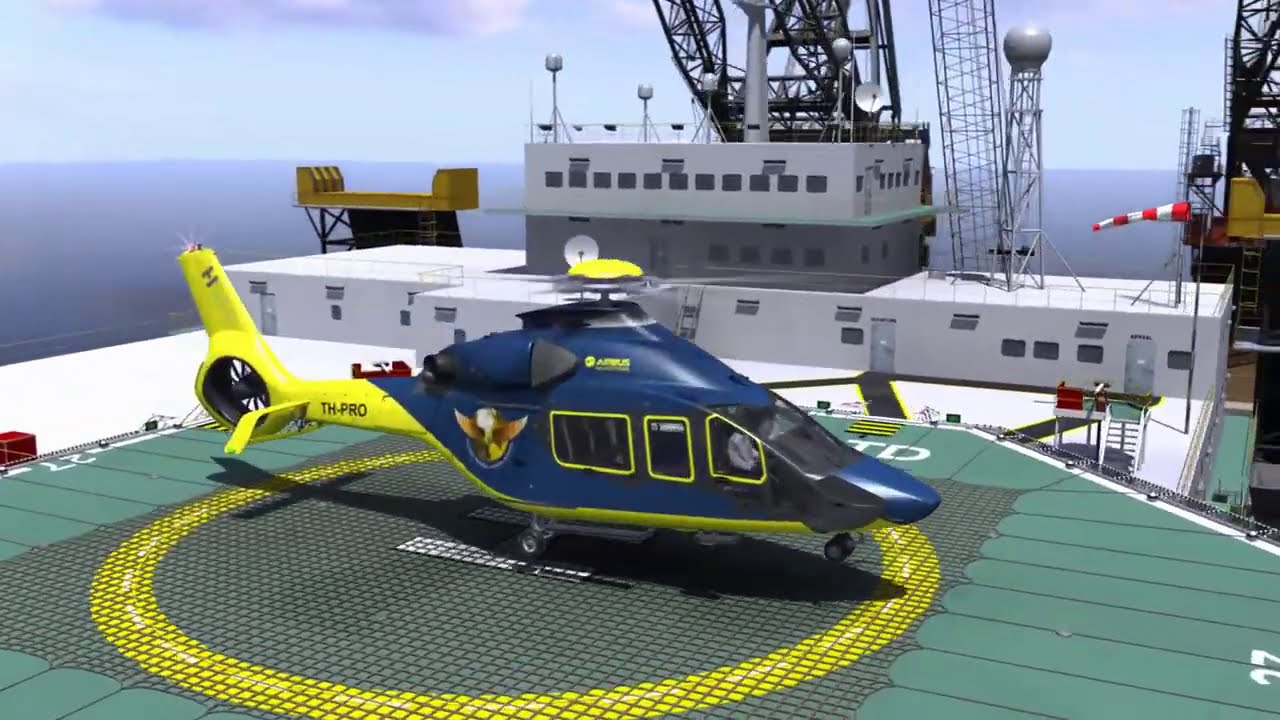 Animated Passenger Safety Briefing Video for the Airbus H160 Helicopter ...