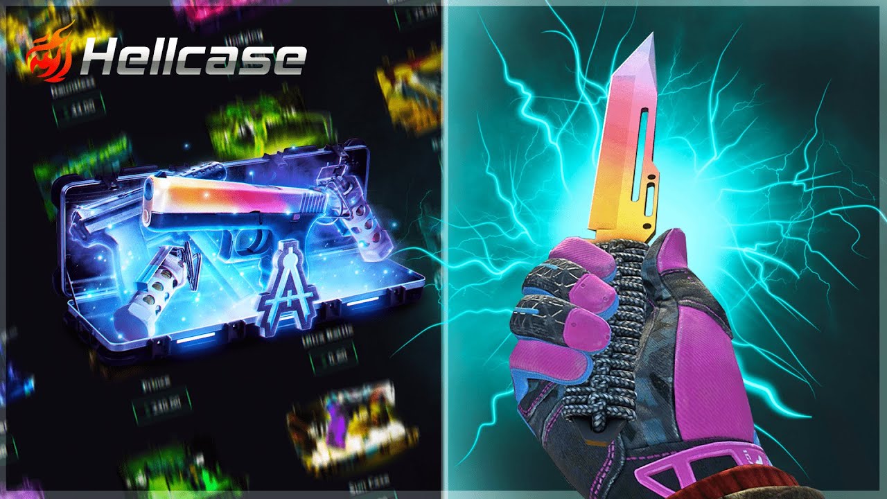 HELLCASE KNIFE FADE PULLED FROM $8 CASE | Hellcase Promo Code 2024 ...