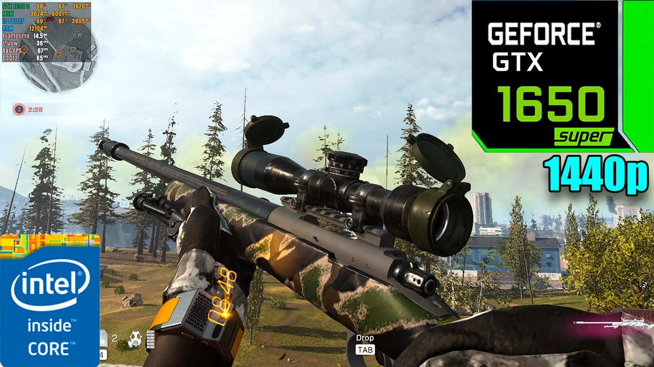 Call of Duty : Warzone Battle Royale | GTX 1650 Super ( Very Low ...